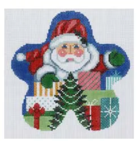 ST-C52 Santa Puffy Star – The Enriched Stitch