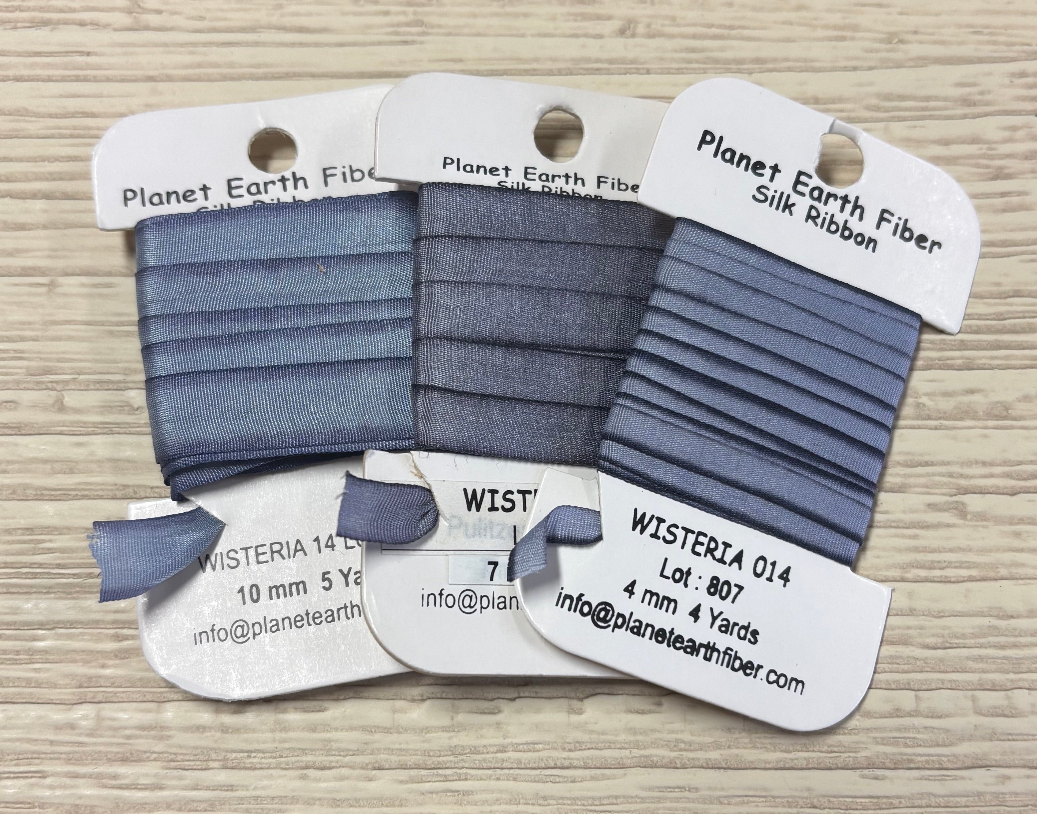 Planet Earth Ribbon - Wisteria – The Enriched Stitch