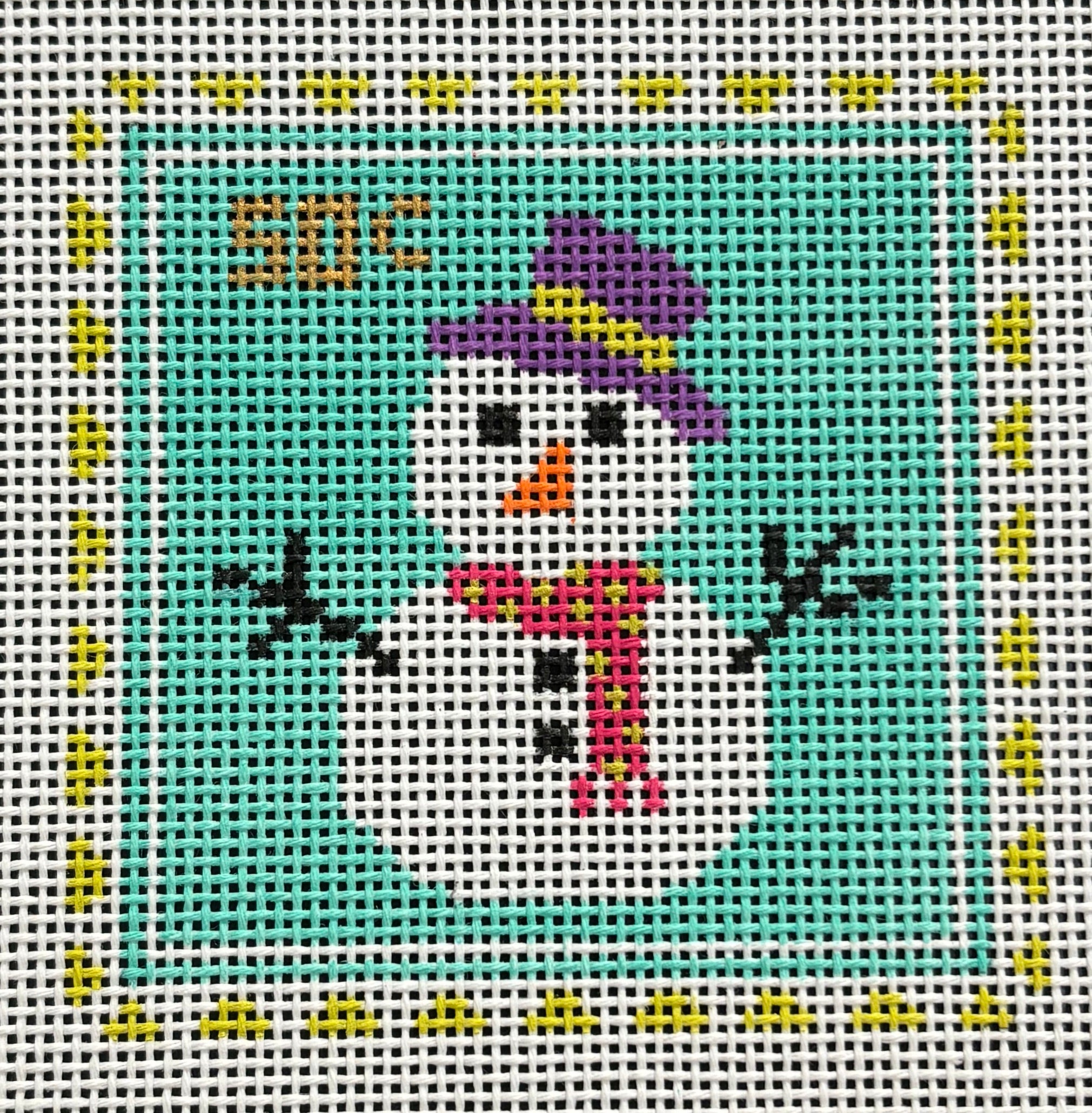 SRD-150 Snowman Stamp – The Enriched Stitch