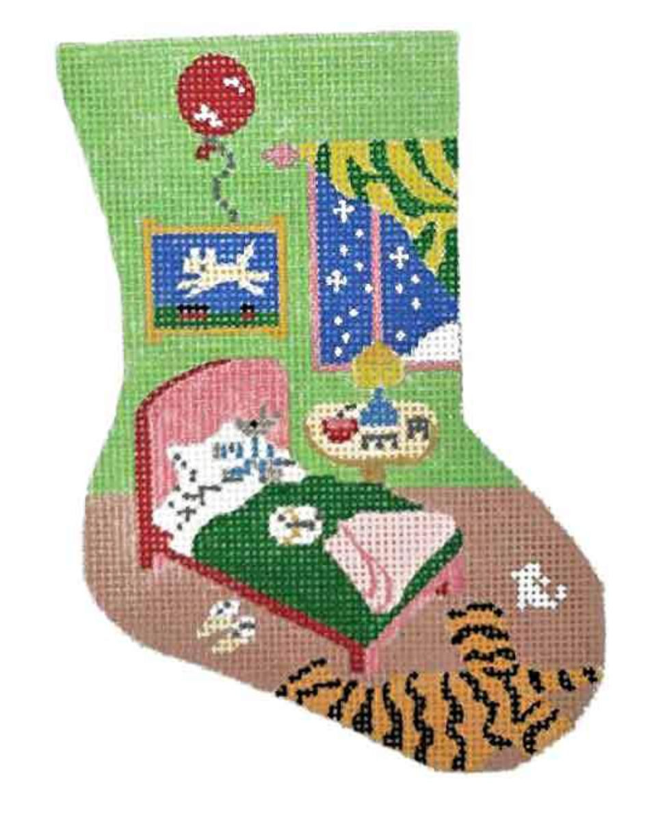 706 Goodnight Moon Mini Sock – The Enriched Stitch