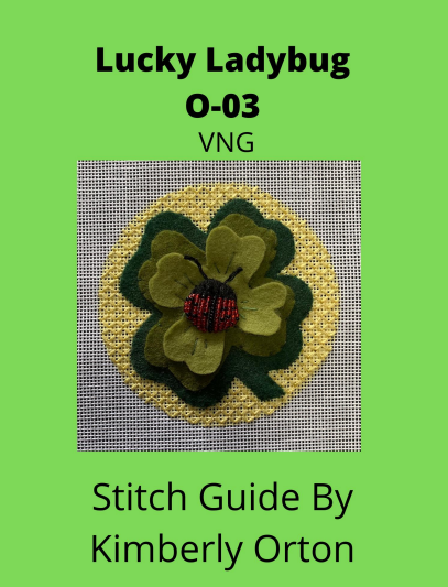 O-03 Lucky Ladybug Stitch Guide – The Enriched Stitch